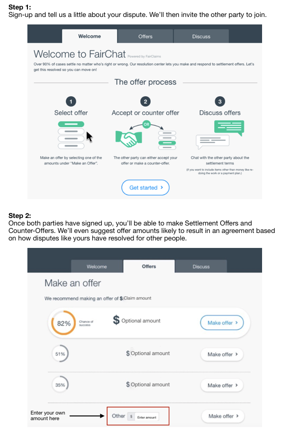 How does the FairChat process work? – FairClaims